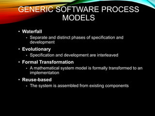 Introduction to Software Engineering & Information Technology | PPTX