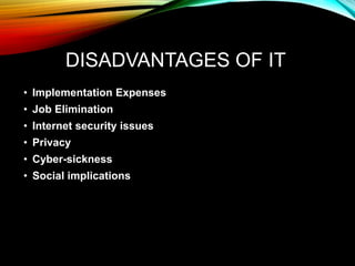 Introduction to Software Engineering & Information Technology | PPTX