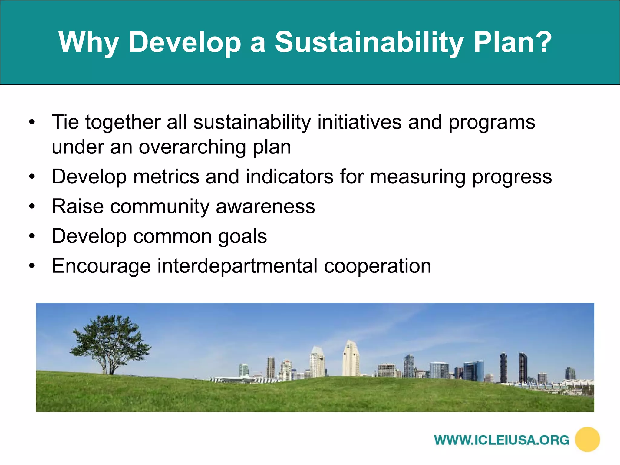 ICLEI's Sustainability Planning Toolkit | PDF