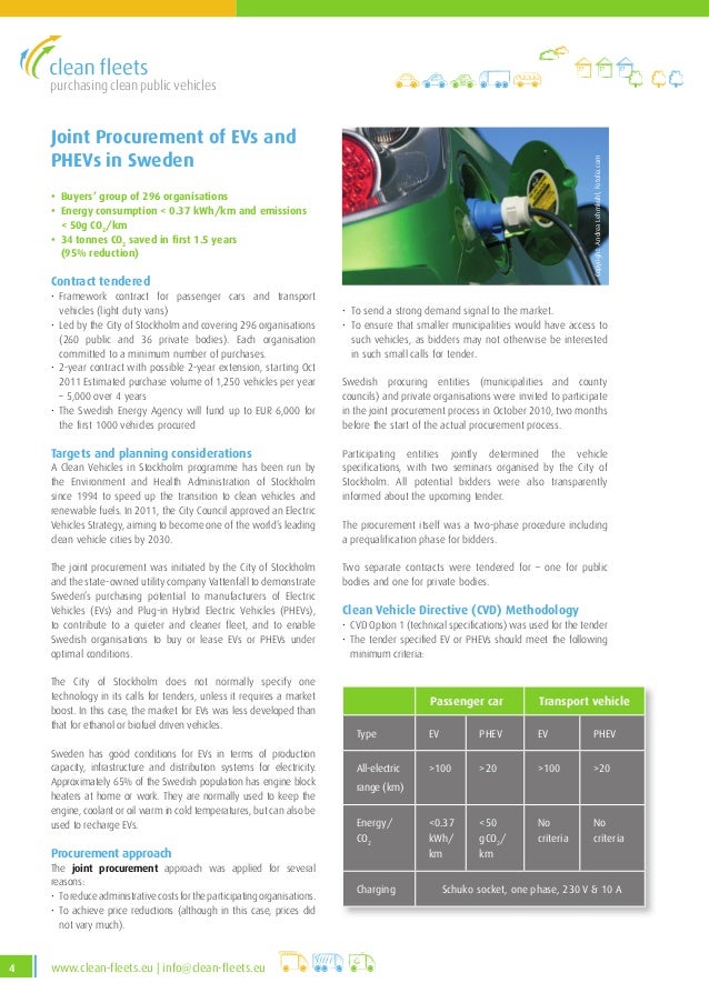 Clean Fleets - case studies