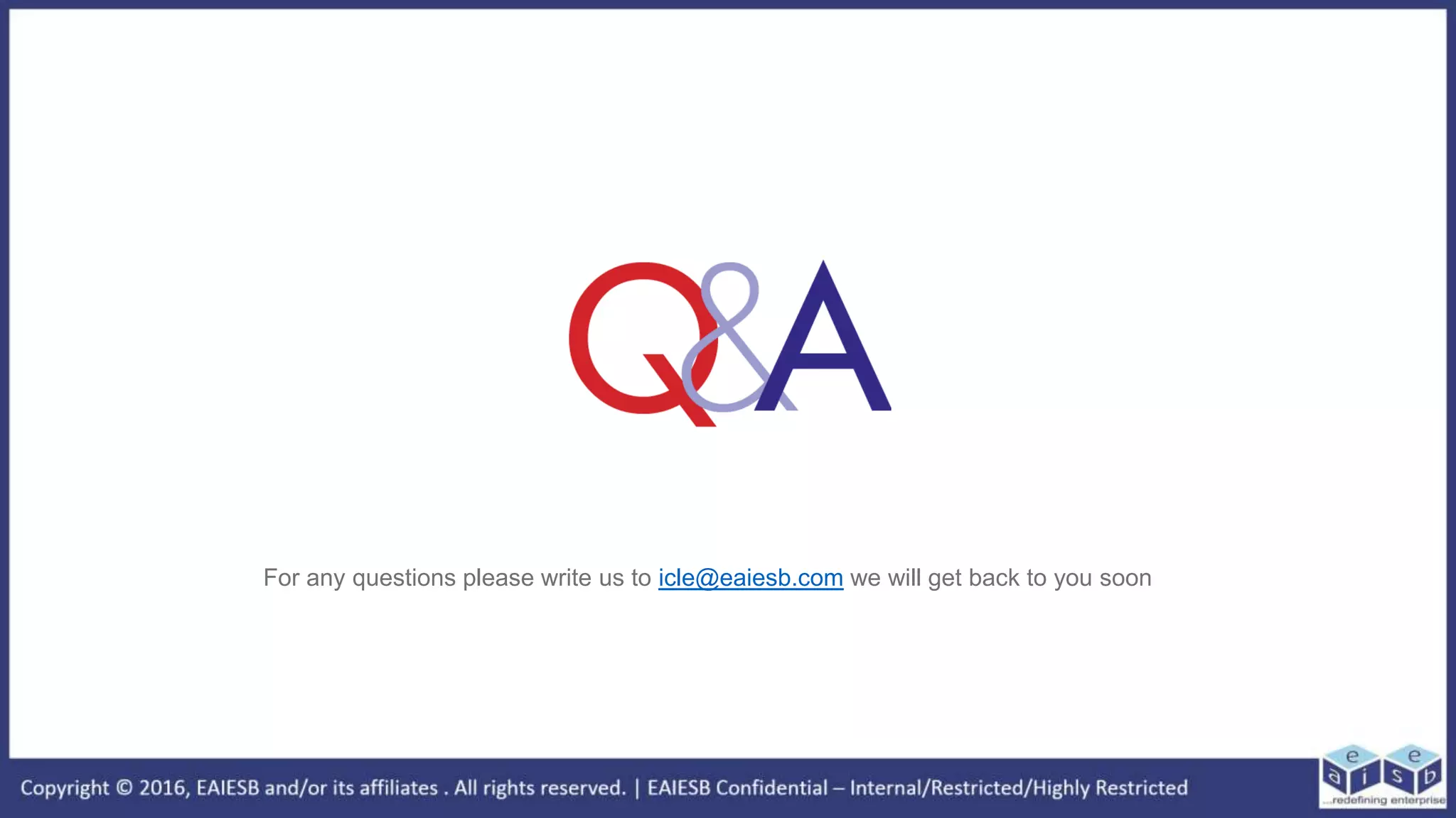 Tibco Intelligent Common Logging And Exception Handling Icle Ppt