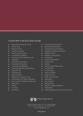 ICLG Guide to Construction & Engineering Law, Ireland 2017 | PDF