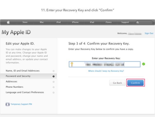 How to get my mac recovery key - psadohouston