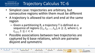 A Trajectory Calculus for Qualitative Spatial Reasoning Using Answer ...