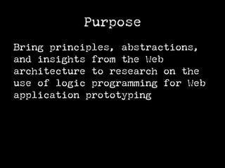 A Multi-theory Logic Language for the World Wide Web | PPT