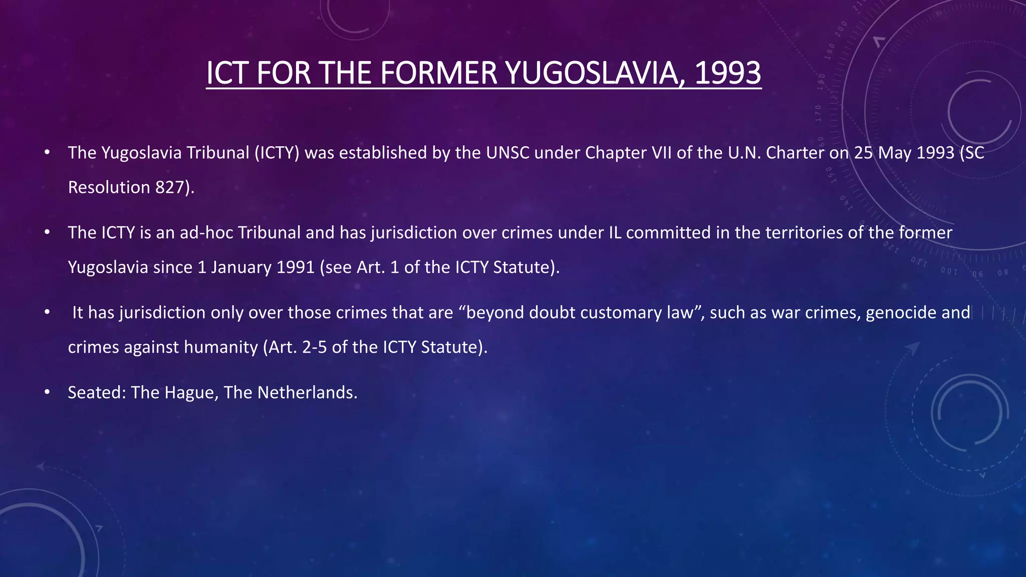 Evolution of International Criminal Law | PPTX