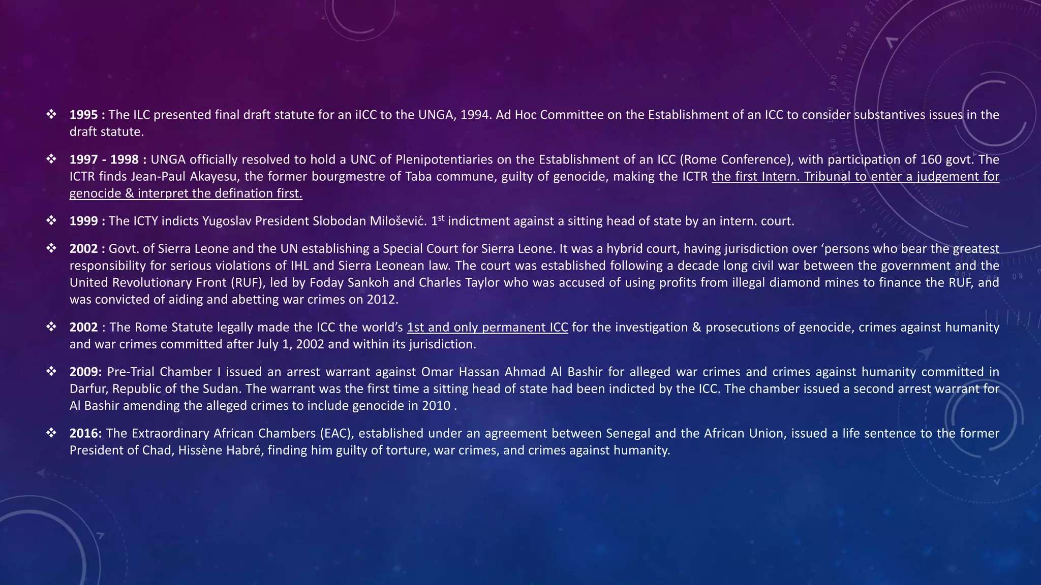 Evolution of International Criminal Law | PPTX