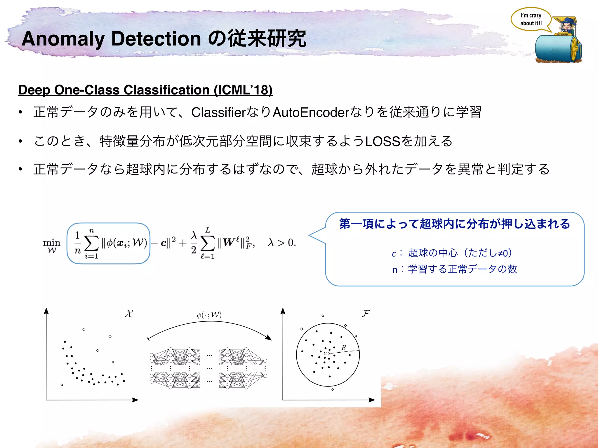 ICLR2020 オンライン読み会 Deep Semi-Supervised Anomaly Detection | PPT