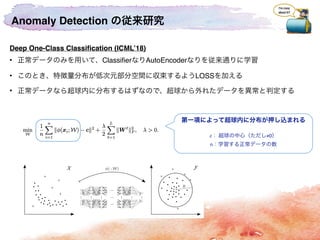 ICLR2020 オンライン読み会 Deep Semi-Supervised Anomaly Detection | PPT