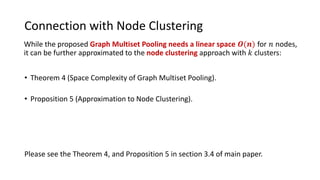 Accurate Learning of Graph Representations with Graph Multiset Pooling | PDF