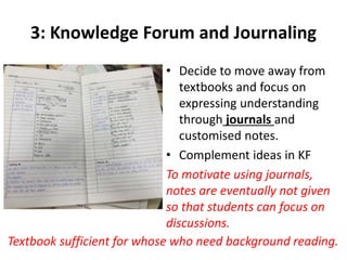 Understanding Teacher’s Principle-based Practice in Sustaining ...