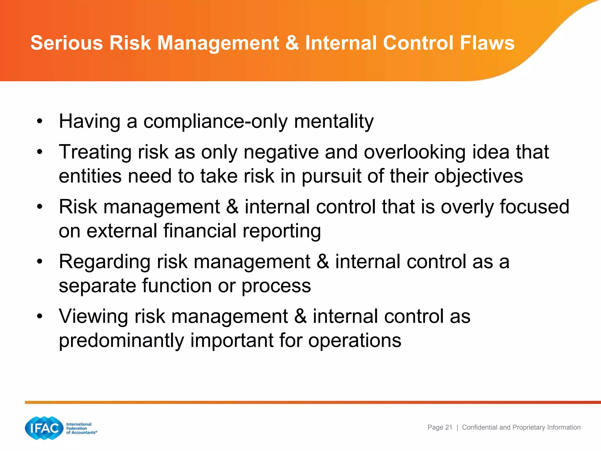 Governance, Risk Management, and Internal Control | PPTX