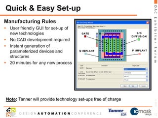 IC Mask Design - IC Layout Acceleration Tool - DAC Conference, June ...