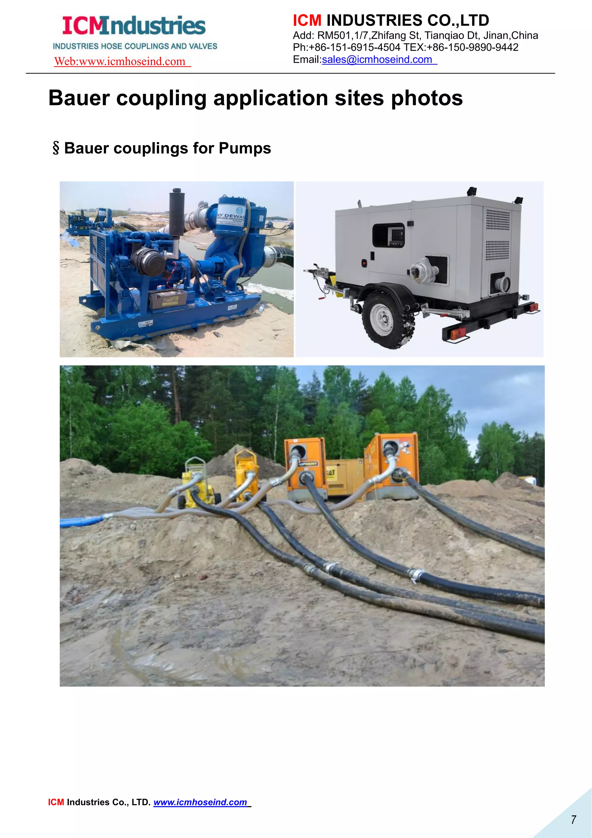 Bauer coupling information ---ICM INDUSTRIES | PDF | Science