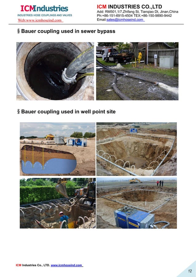 Bauer coupling information ---ICM INDUSTRIES | PDF | Science
