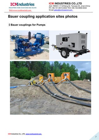 Bauer coupling information ---ICM INDUSTRIES | PDF | Science