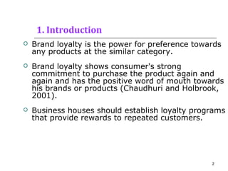 Brand Loyalty of Takura Shoes | PPT