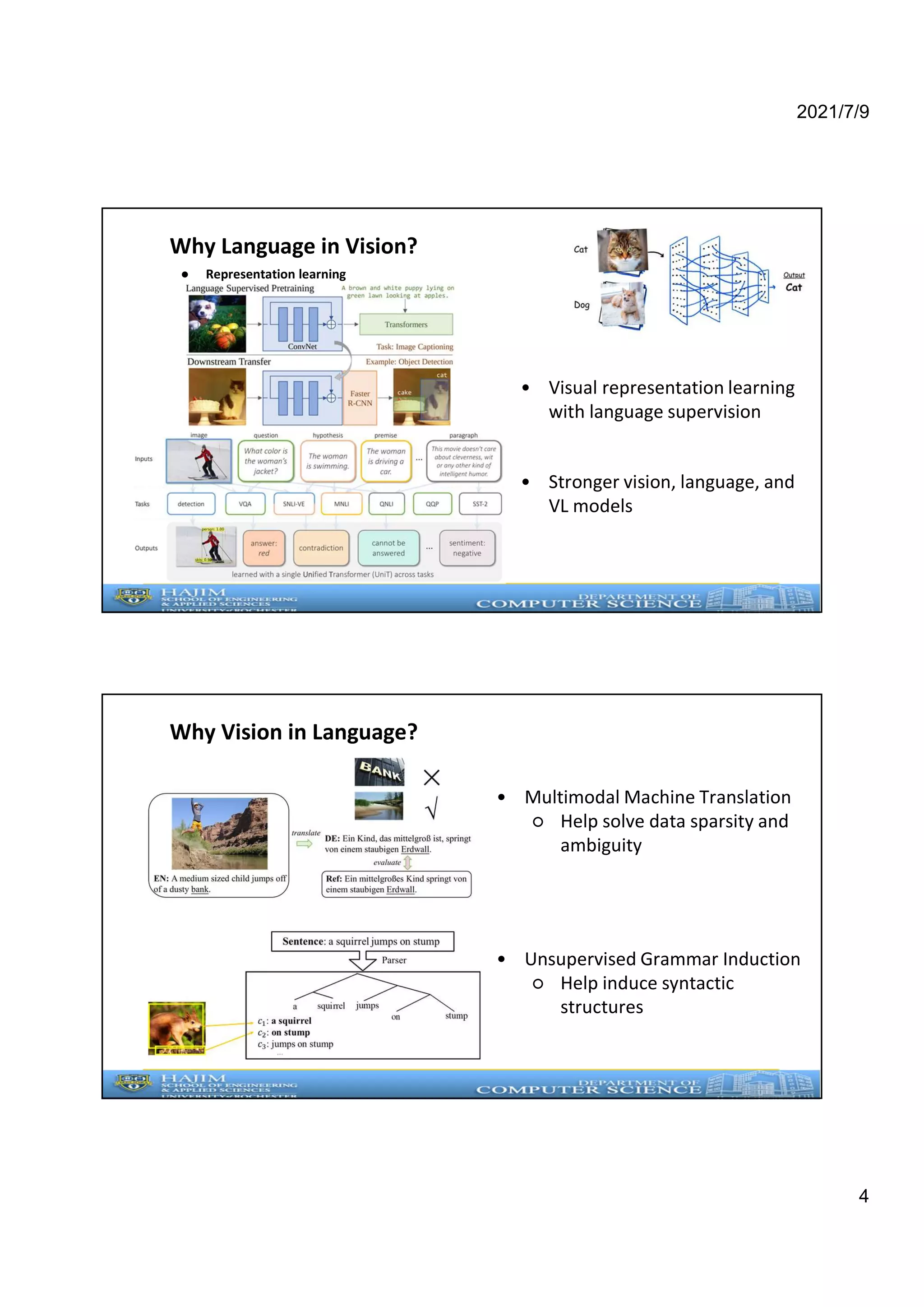 Vision and Language: Past, Present and Future | PDF