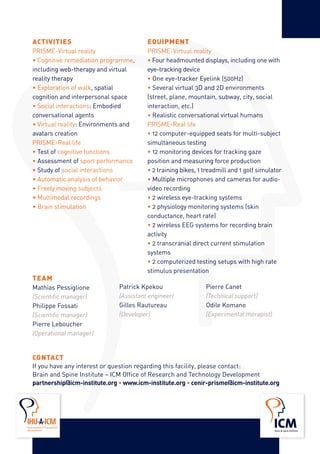 Plateforme CENIR - PRISME | PDF