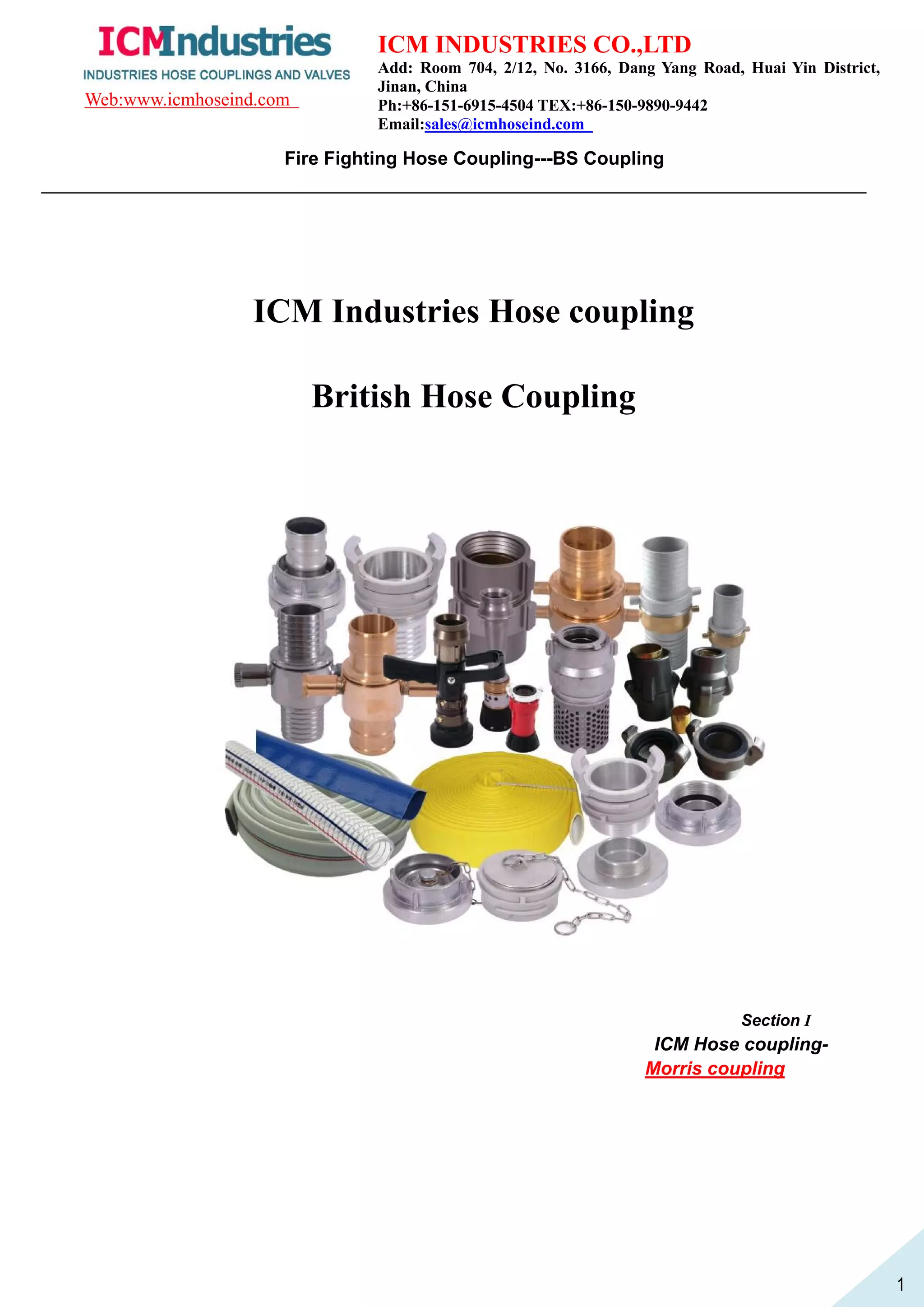 Icm industries morris coupling/Aluminum material John morris | PDF