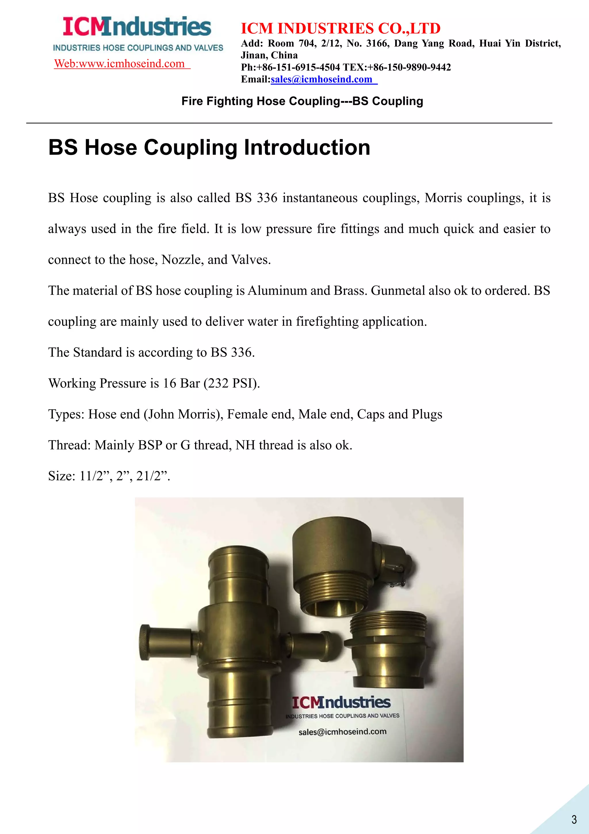 Icm industries morris coupling/Aluminum material John morris | PDF