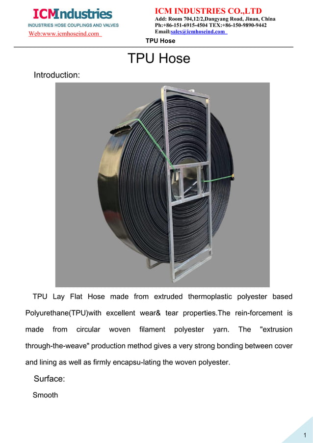 ICM Industries-TPU Hose information.pdf