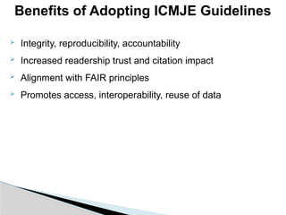 ICMJE Guidelines article uploaded Submission.pptx