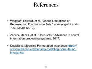 On the limitations of representing functions on sets | PDF