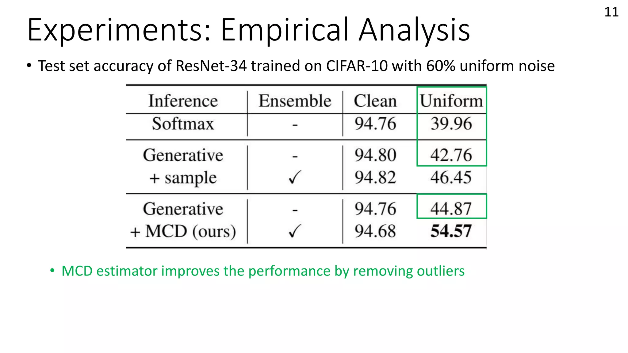 Robust Inference Via Generative Classifiers For Handling Noisy Labels Ppt