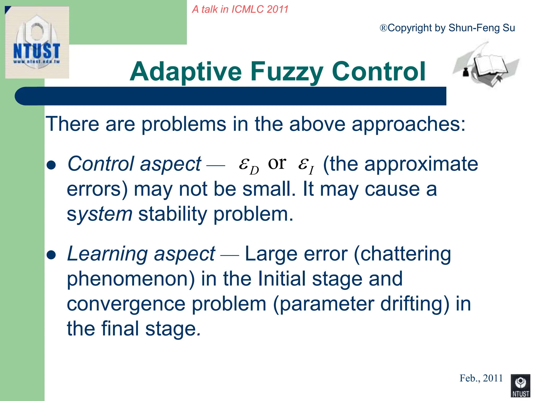 Ideas and Problems in adaptive Fuzzy ControlCMLC2011.ppt