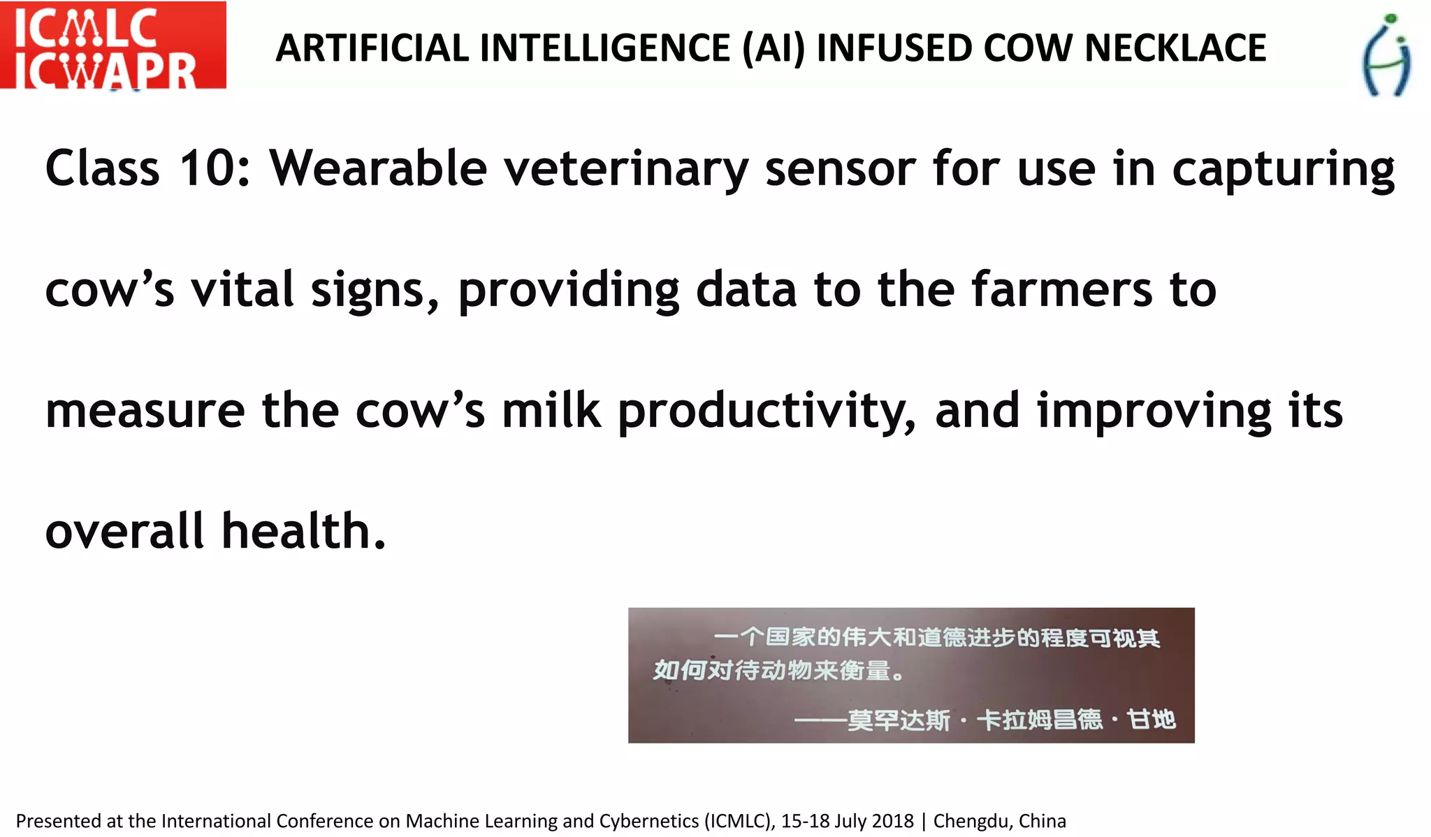 ARTIFICIAL INTELLIGENCE (AI) INFUSED COW NECKLACE - FOR DIAGNOSIS OF ...