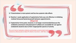 INTRACANAL MEDICAMENTS | PPTX