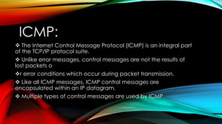 ICMP | PPT