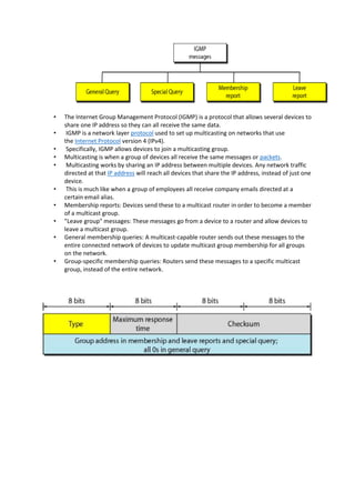 ICMP-IGMP protocols of Network Layer for ipv4 | DOCX