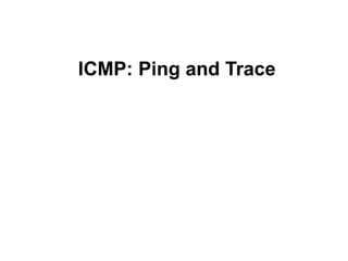 ICMP-ping-trace guide and understanding for network diagnostic | PPT | Computer Networking ...