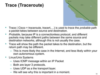 ICMP-ping-trace guide and understanding for network diagnostic | PPT | Computer Networking ...