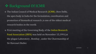 ICMR | PPT