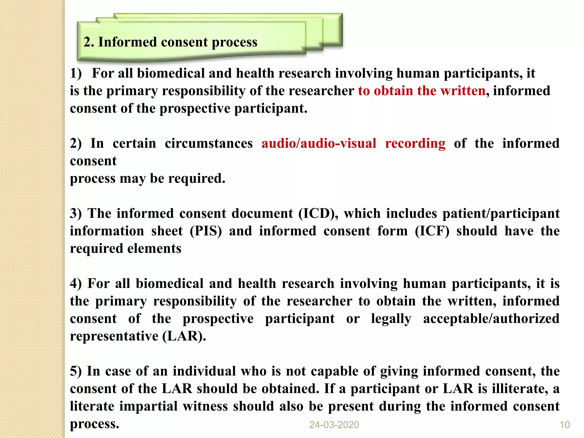 Indian Council of Medical Research (ICMR) | PPTX
