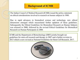 Indian Council of Medical Research (ICMR) | PPTX | Medical Tests ...