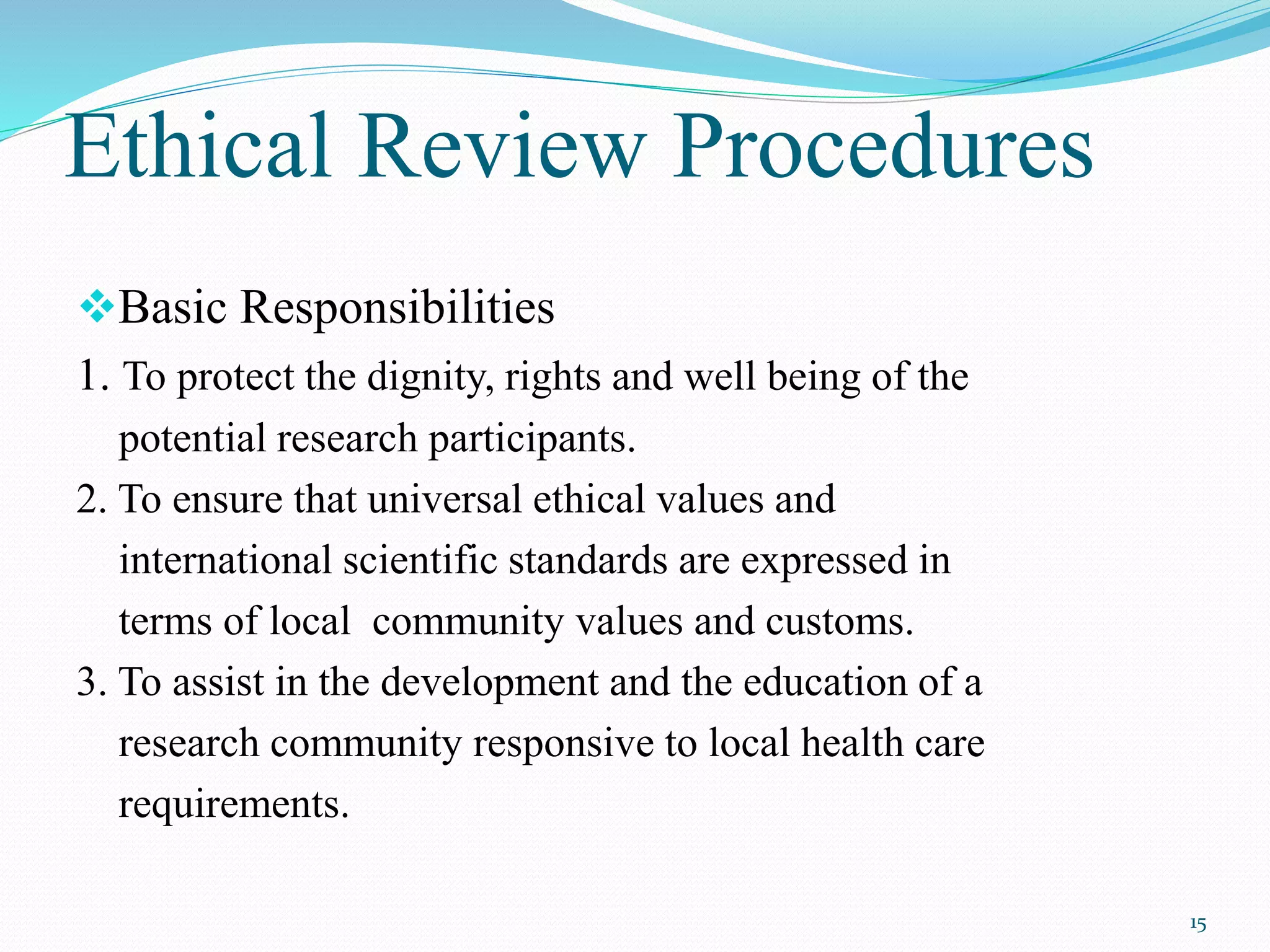 Icmr ethical guidelines for biomedical research on human subject | PPTX