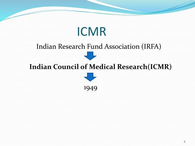 Icmr ethical guidelines for biomedical research on human subject | PPT