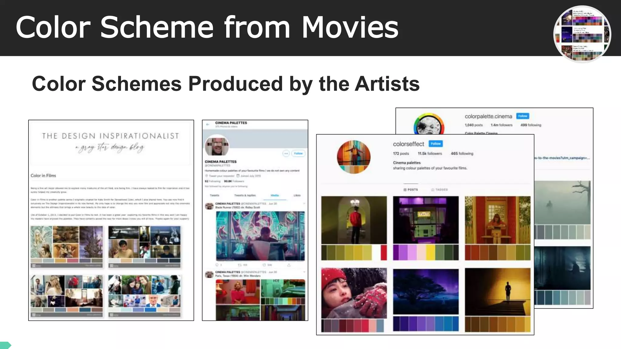 [ICMR 2020] Automatic Color Scheme Extraction from Movies | PPTX