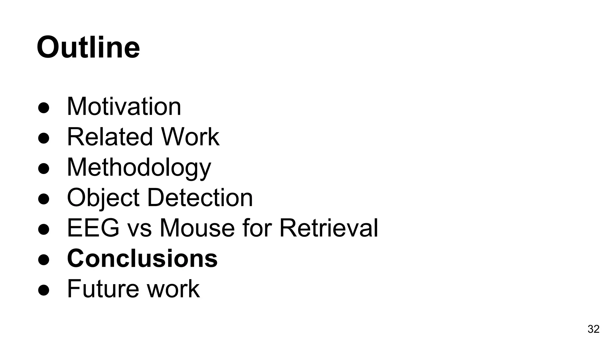 Exploring Eeg For Object Detection And Retrieval Ppt