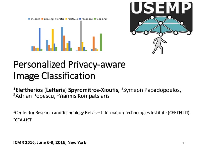 Personalized Privacy-Aware Image Classification | PPT