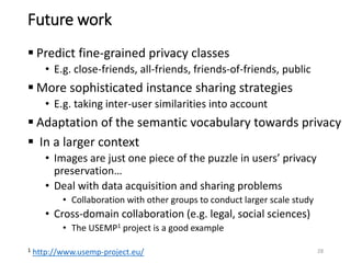 Personalized Privacy-Aware Image Classification | PPT