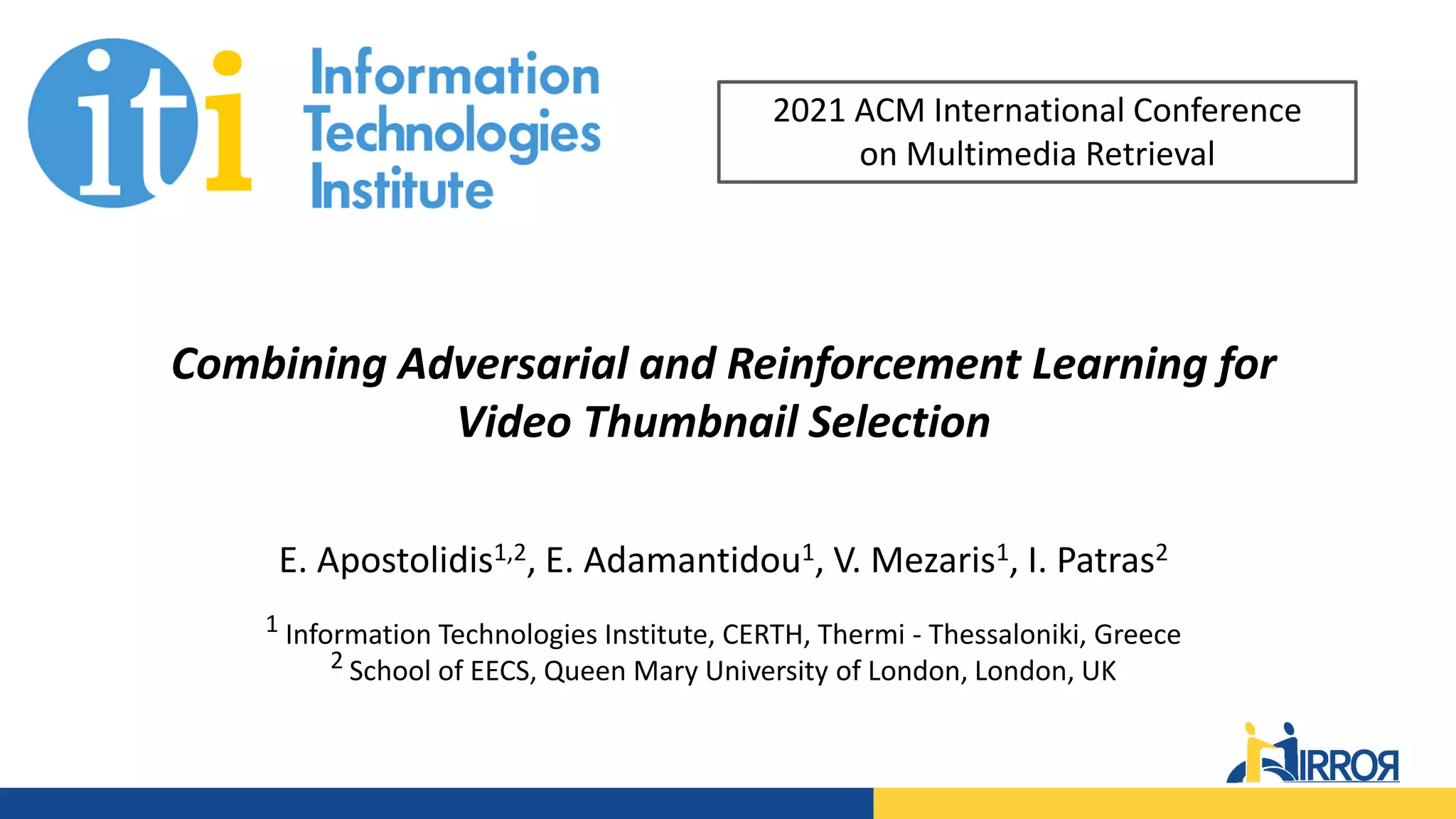 Video Thumbnail Selector | PDF