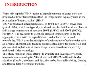 presentation on mixing and compaction temperatures | PPTX