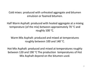 presentation on mixing and compaction temperatures | PPTX