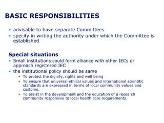 ETHICAL GUIDELINES FOR BIOMEDICAL RESEARCH ON HUMAN PARTICIPANTS | PPT
