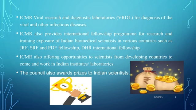 Indian council of medical research (ICMR) | PPTX | Infectious Diseases ...